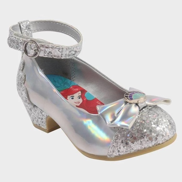 Disney | Shoes | Disney Princess The Little Mermaid Ariel Sliver ...